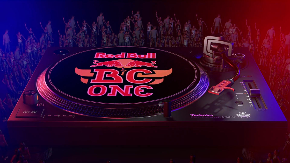 Technics SL-1200 Red Bull